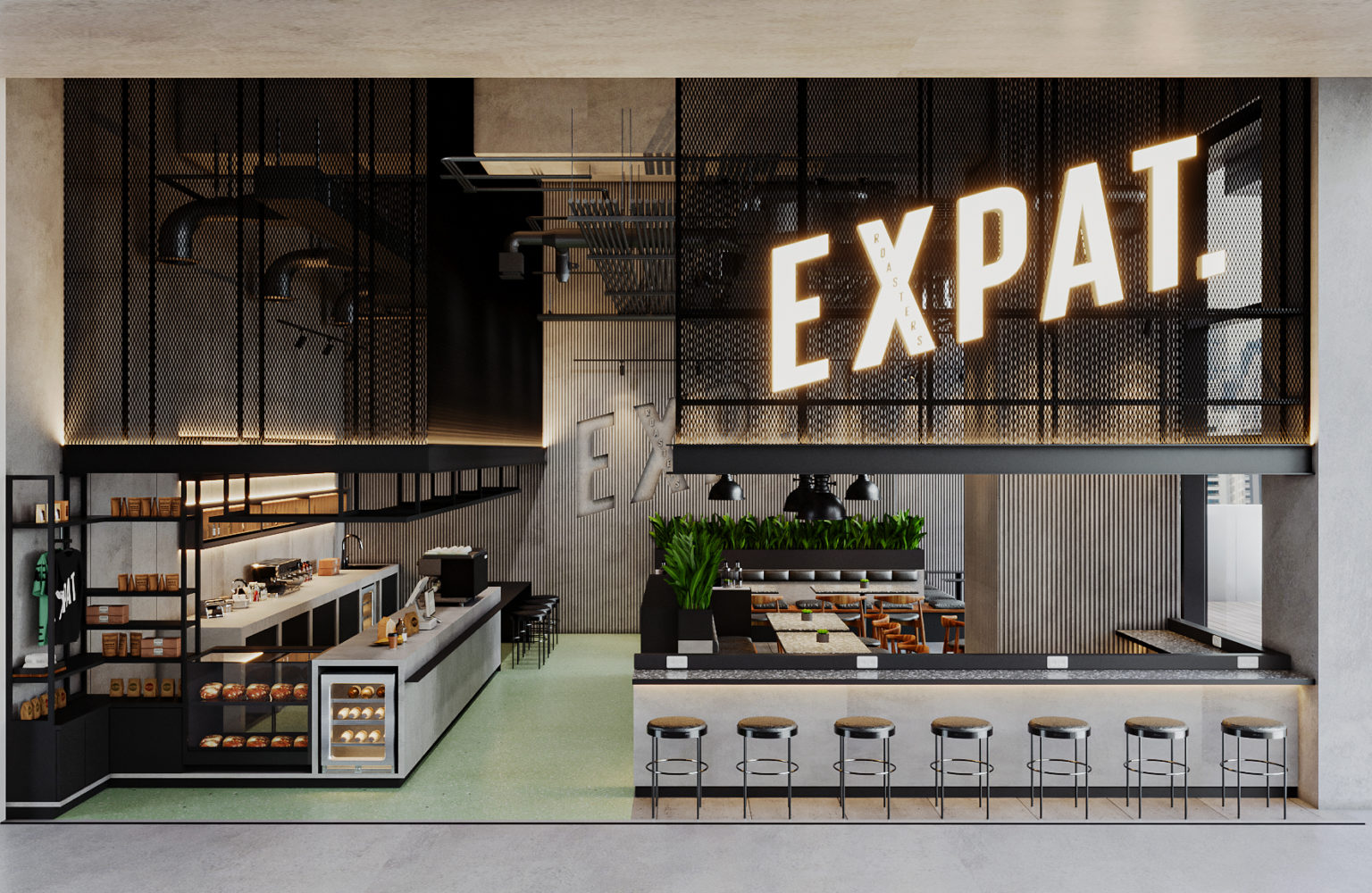 Expat Roasters Mori Tower – WHA Studio